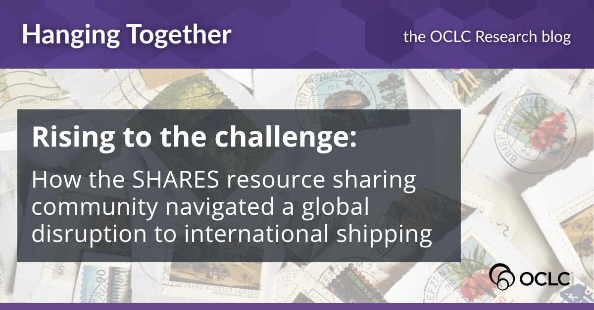 Rising to the challenge: How the SHARES resource sharing community ...